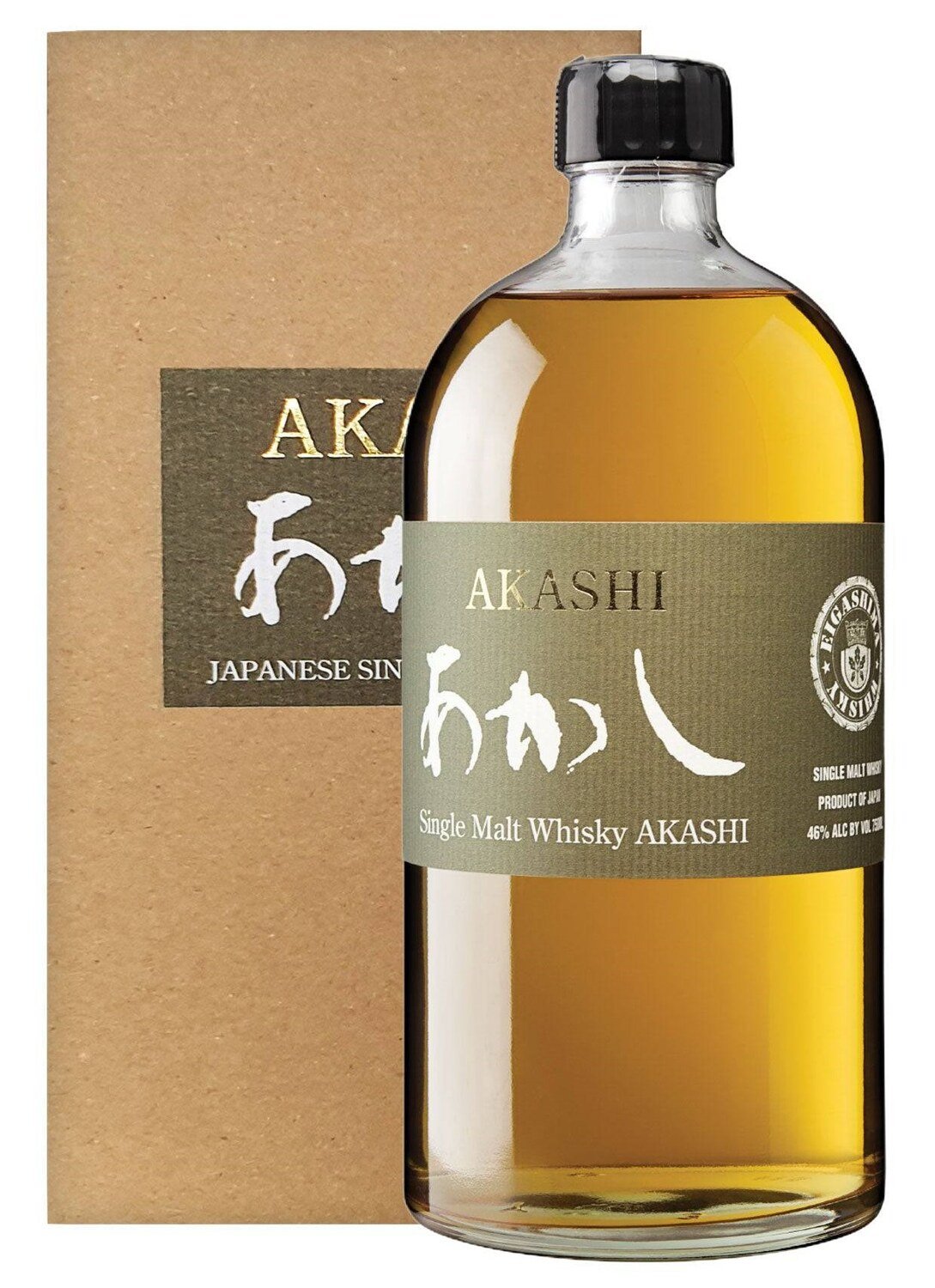 Whisky Akashi Single Malt 46% 0,5L • 1day.sk