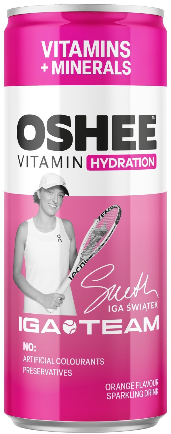 Oshee Vitamin Hydration Iga Team Orange 0,25L • 1day.sk