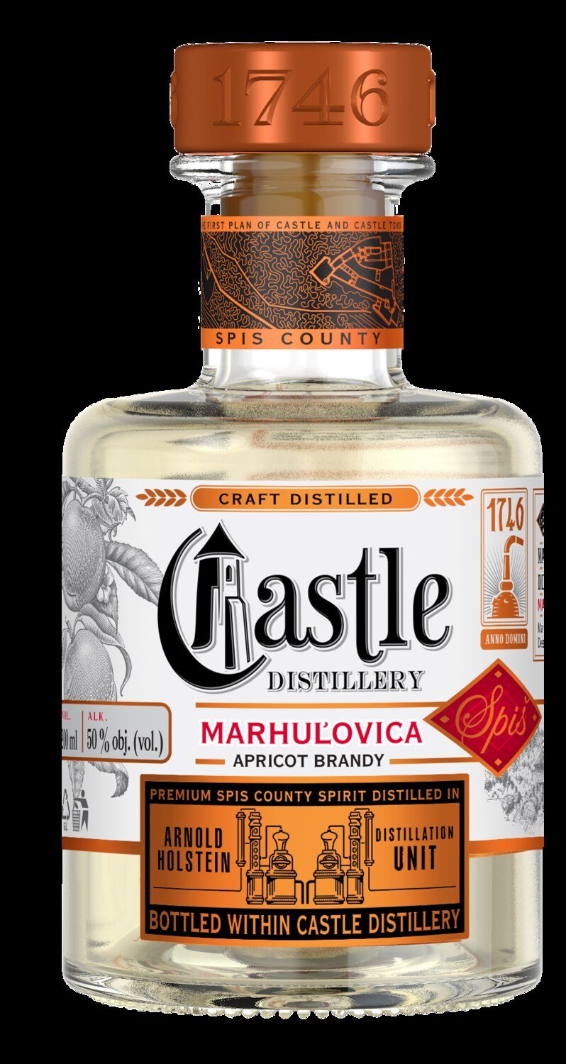 Marhuľovica Castle Distillery 50% 0,2L • 1day.sk