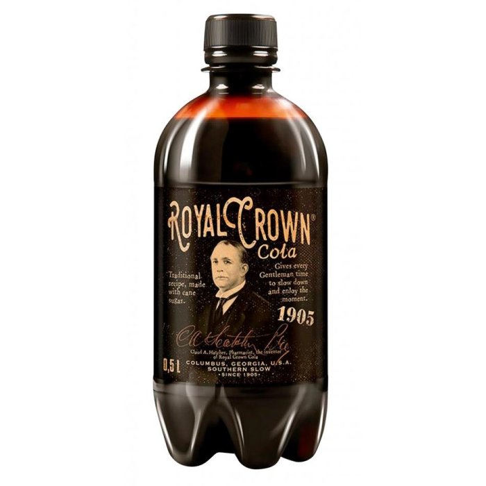 Cola Royal Crown classic 0,5L • 1day.sk