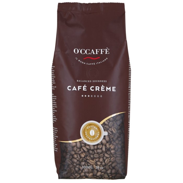Káva O'Ccaffe Café Créme Gastro Profesional 1kg - zrnková • 1day.sk